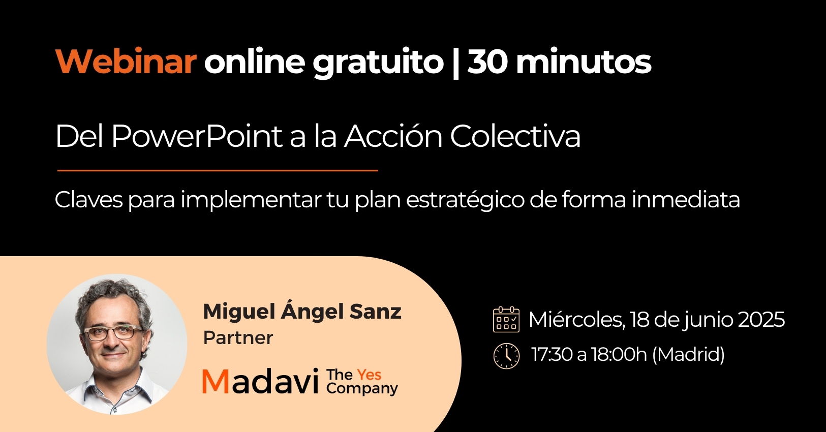 Webinar Online - Madavi - The Yes Company